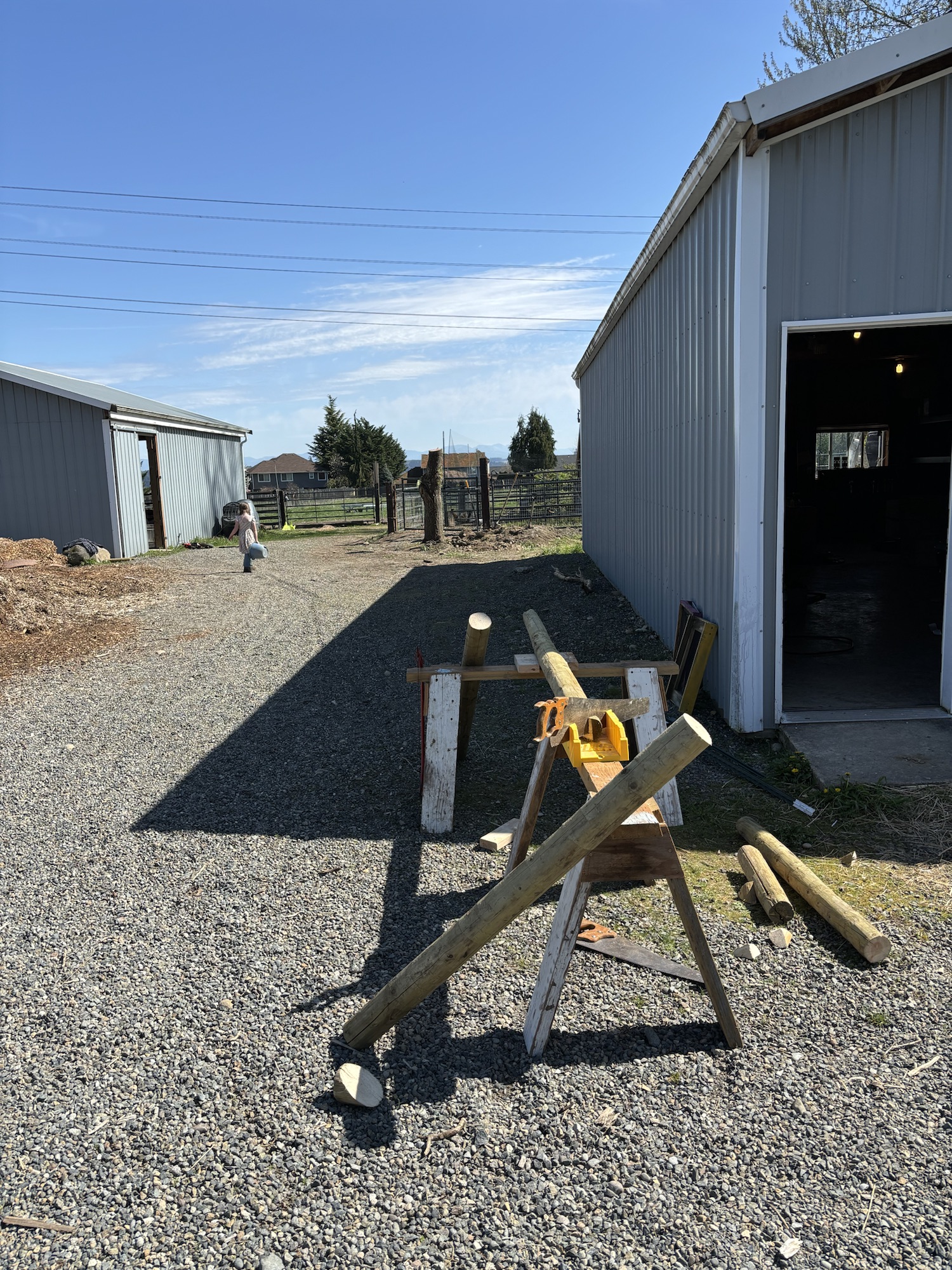 Building Fence Anchors. – Little Farm in the Big City