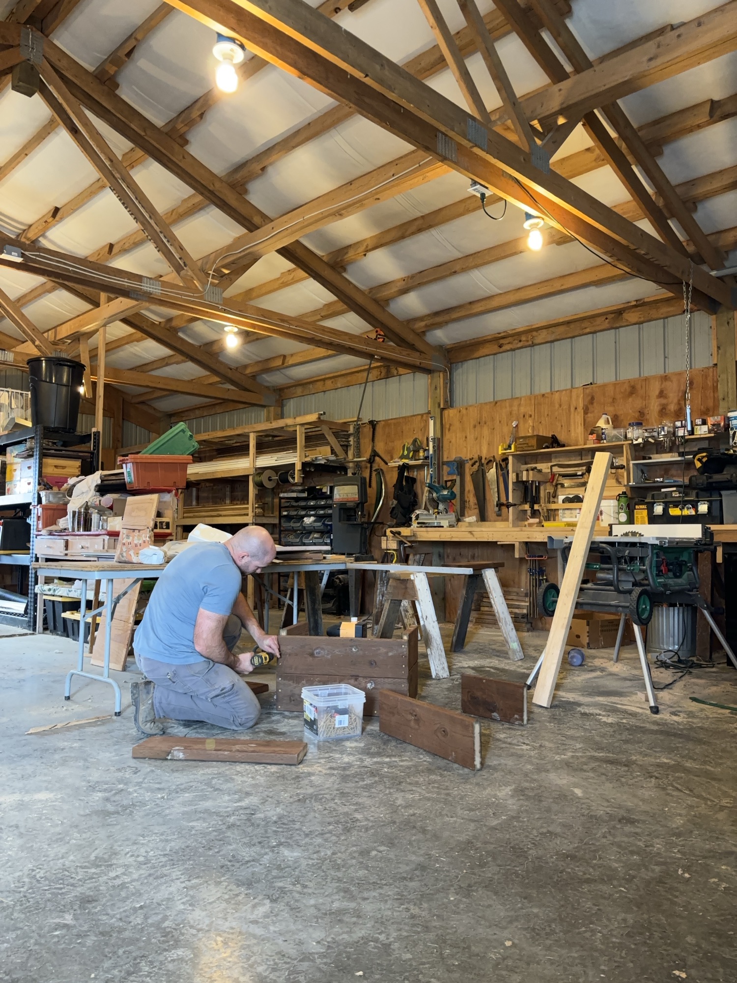 Building the Pump Box – Little Farm in the Big City